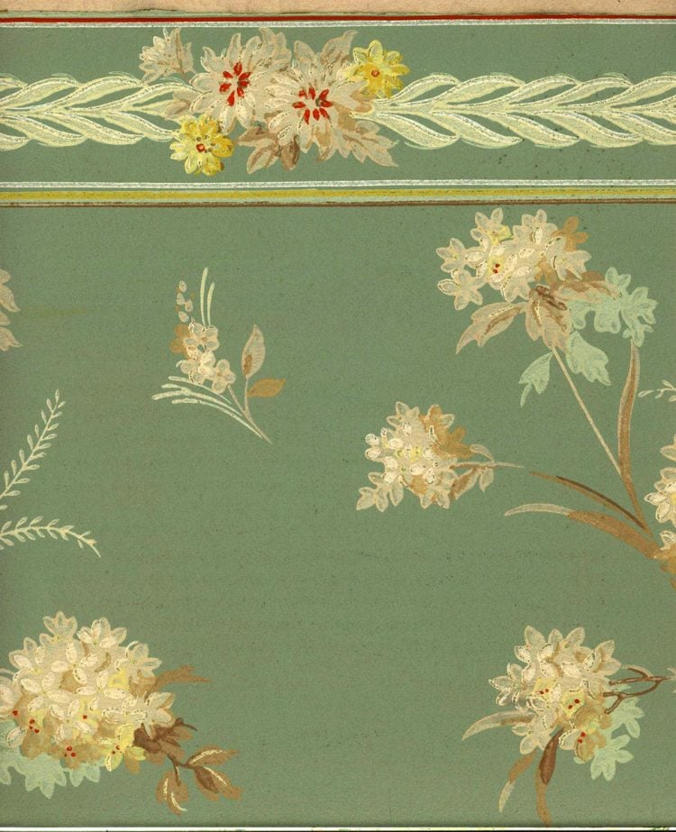 Vintage 1940s wallpaper: 150 real samples of popular old patterns ...