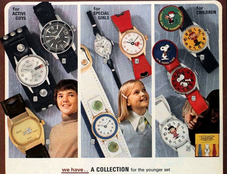 Vintage 1970s watches for men, women & kids in up-to-the minute styles ...