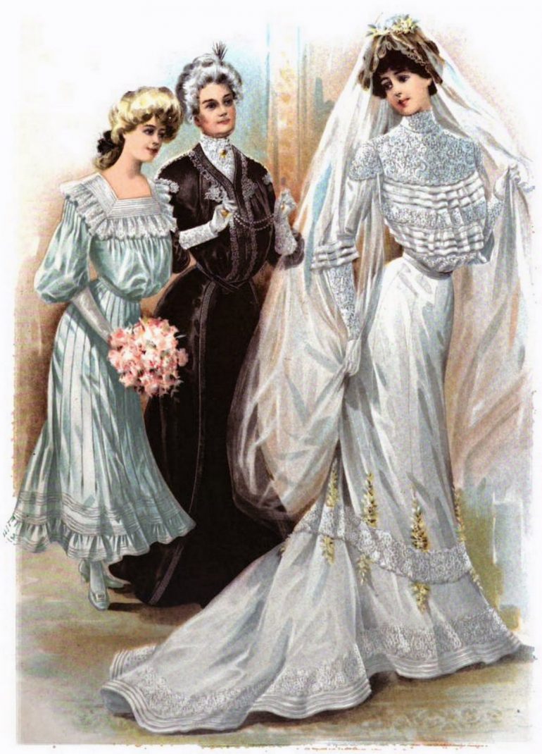 The most beautiful vintage wedding dresses from the early 1900s - Click ...