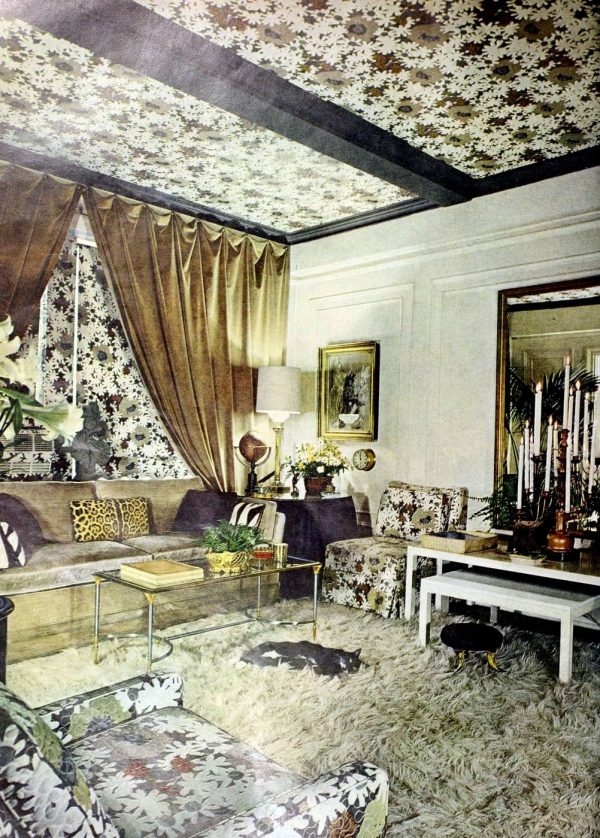 Wild ceiling wallpaper ideas from the 1970s that might make you rethink ...