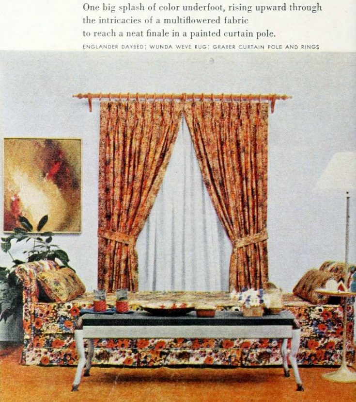 These 25 unique mid-century curtains and drapes may inspire you or ...