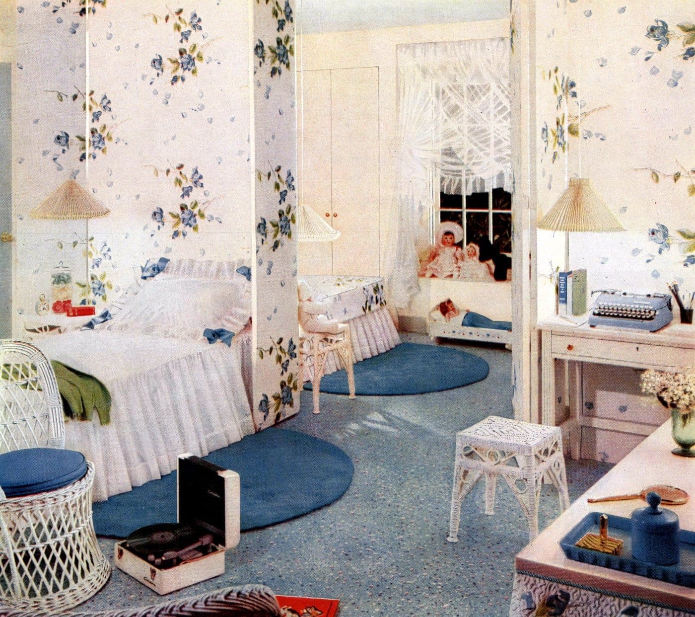 See 40 stylish vintage window coverings from the '50s - Click Americana