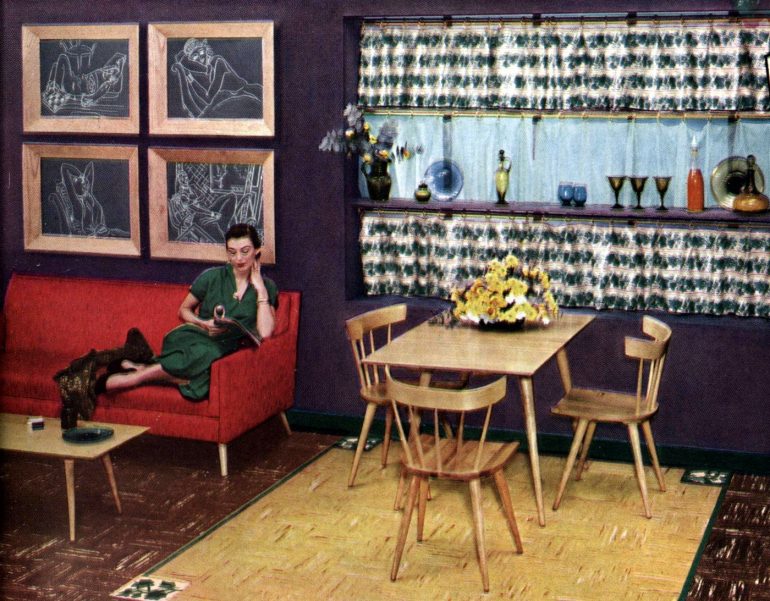 See 40 stylish vintage window coverings from the '50s - Click Americana