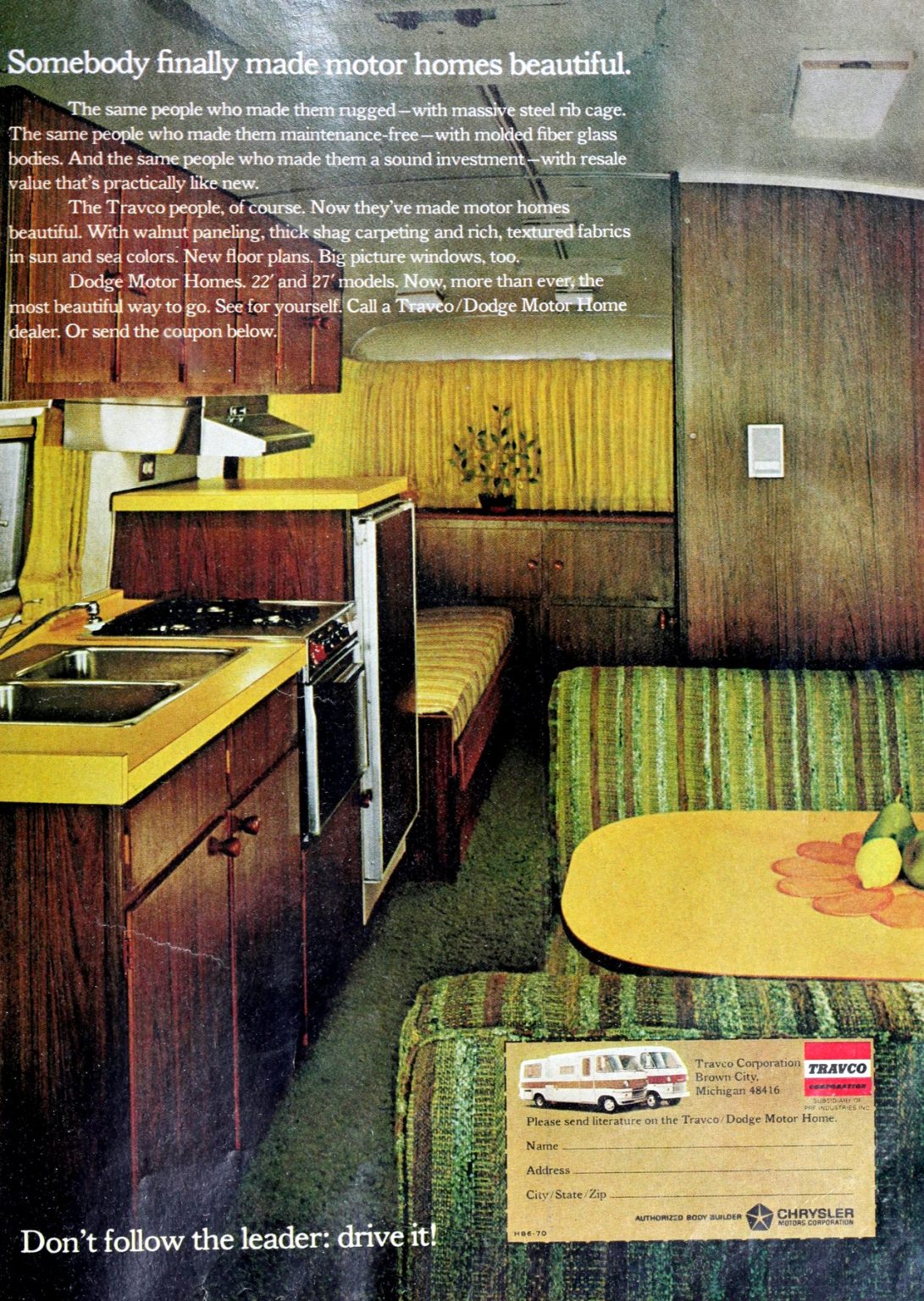 Vintage RVs & motor homes of the 1960s & 70s offered fun and groovy ...