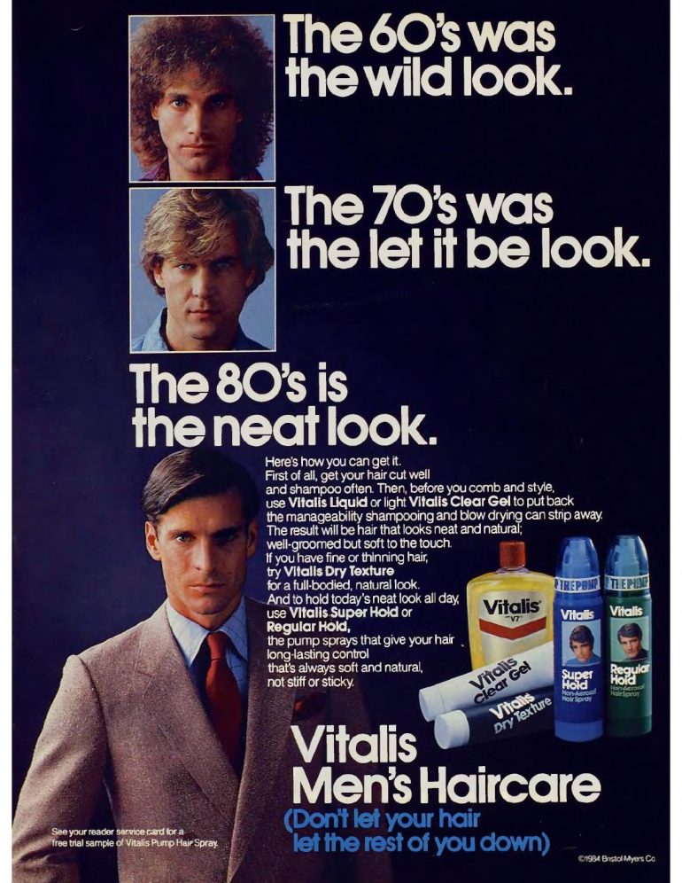 Smooth, slick & sexy: The best vintage men's hair products from the 60s ...