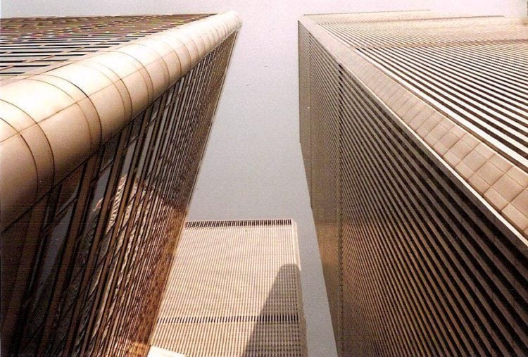 When the World Trade Center was built, and remembering how it looked ...