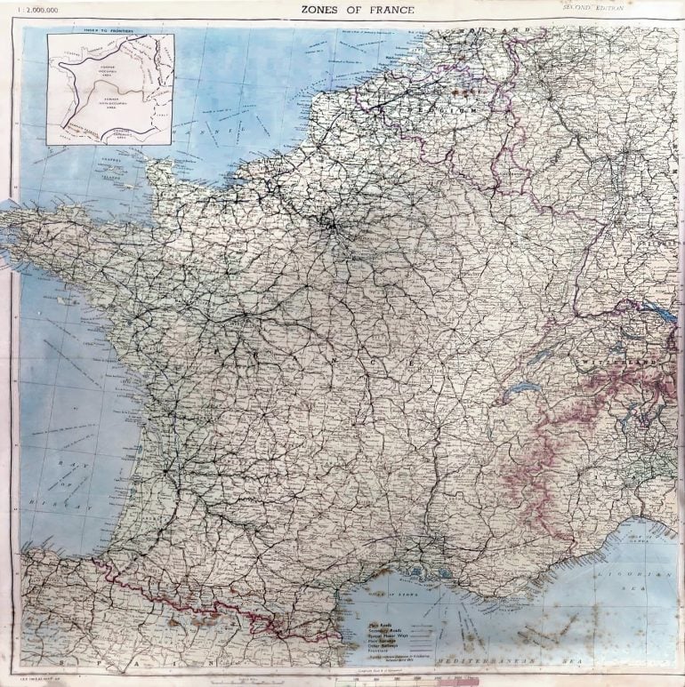 See WW2 escape & evasion maps the paratroopers used in 1944 - Click ...