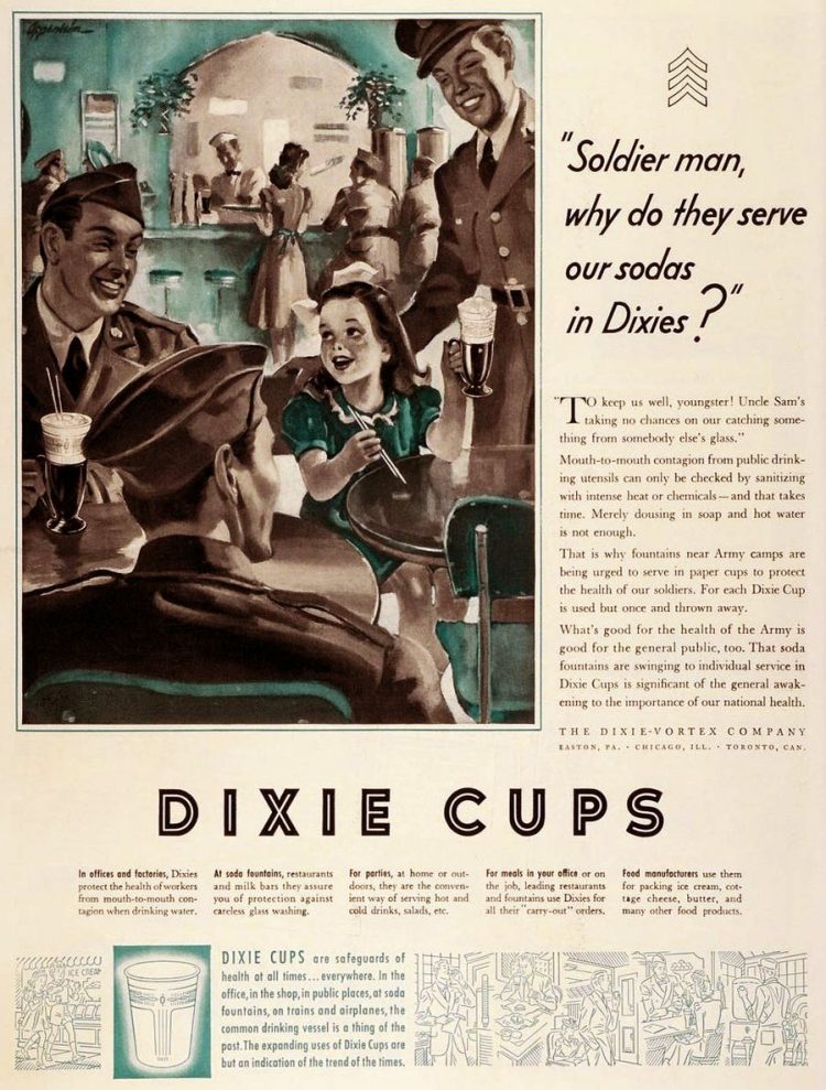 Vintage Dixie cups: See retro designs & dispensers, plus get the ...