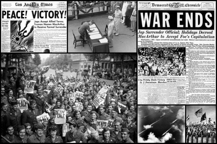 WWII VJ Day celebrations: Victory - and peace - at last after Japan ...