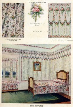 Vintage home wall decor from the 1910s, with 40 different room examples ...