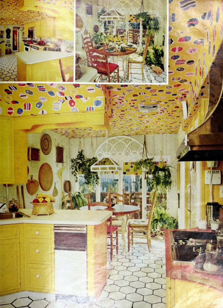 Wild ceiling wallpaper ideas from the 1970s that might make you rethink ...