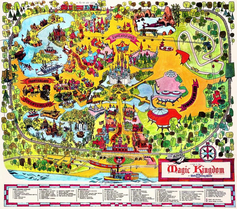 What Walt Disney World was like in when it opened in 1971, after ...