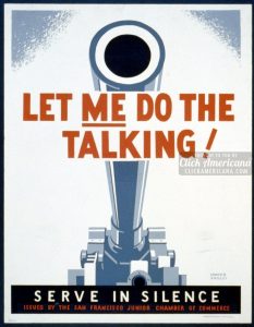 Loose lips sink ships: See WW2 posters telling everyone to keep ...