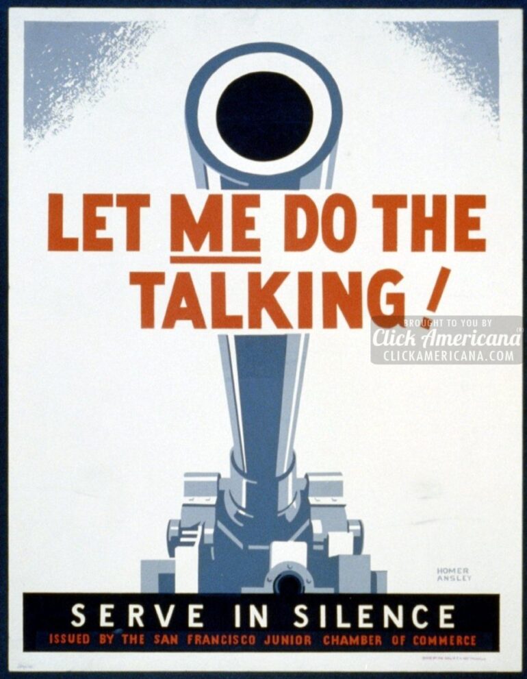 Loose lips sink ships: See WW2 posters telling everyone to keep ...