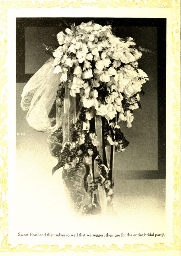 17 wedding flower arrangements & bouquets (1916) - Click Americana
