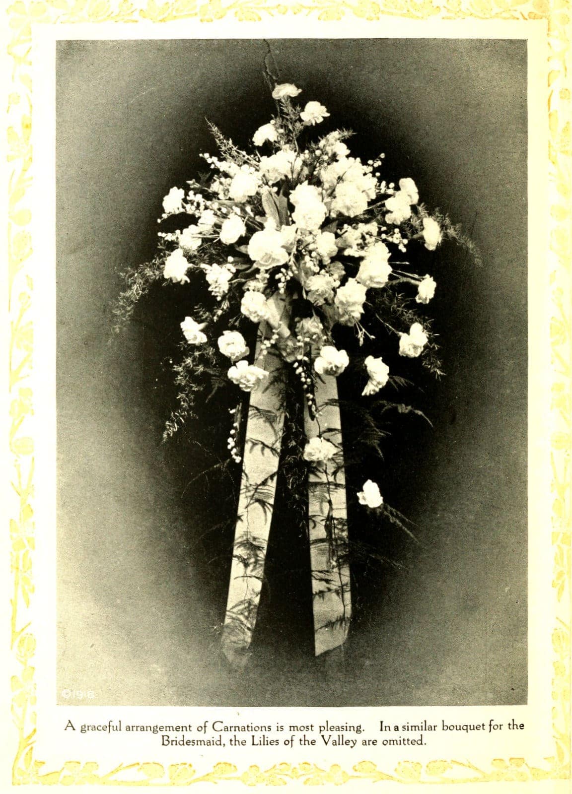 17 wedding flower arrangements & bouquets (1916) - Click Americana