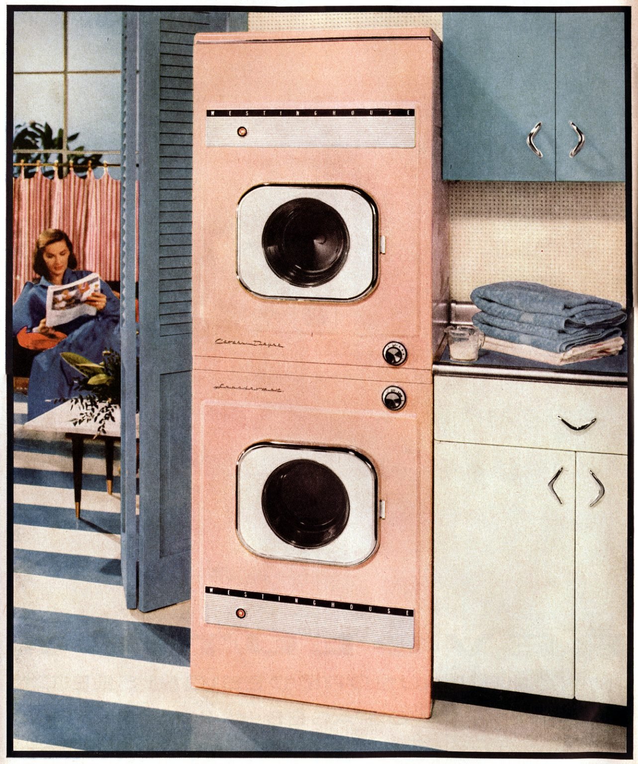 These 20 retro laundry rooms had style - Click Americana