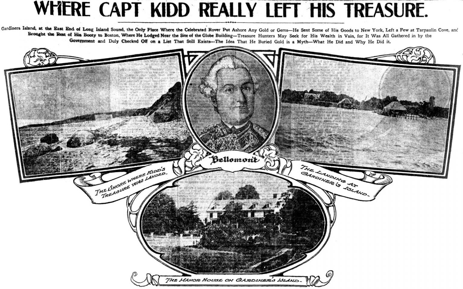 Where did the infamous pirate Captain Kidd really hide his treasure ...