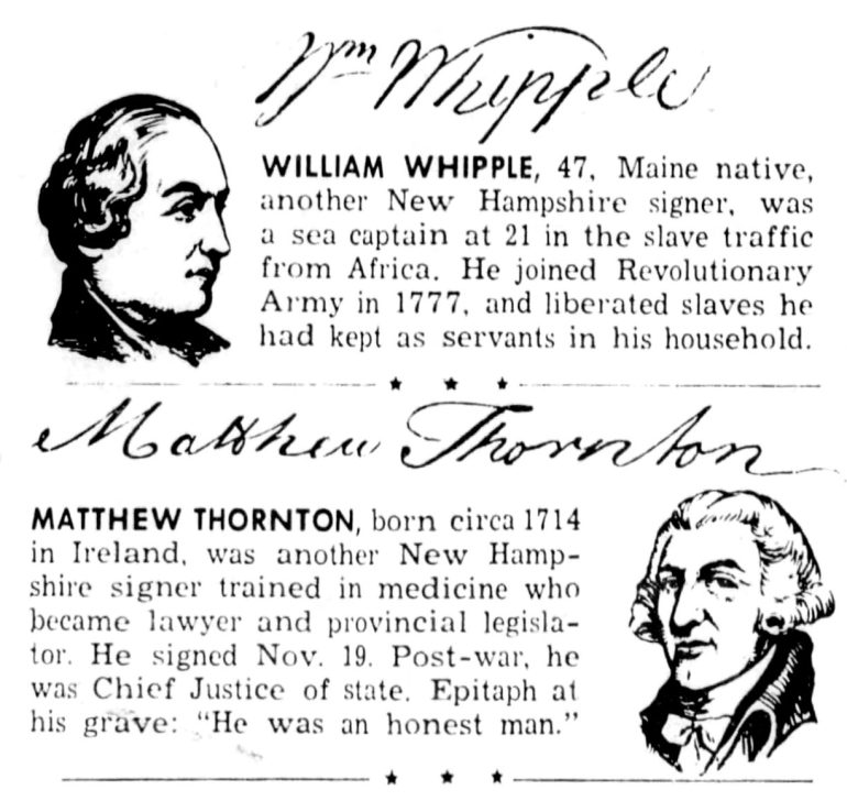 The signers of the Declaration of Independence: Their triumphs ...