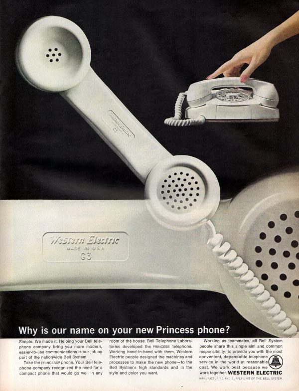 Vintage Princess phones: Remember the colorful telephones with a lit ...