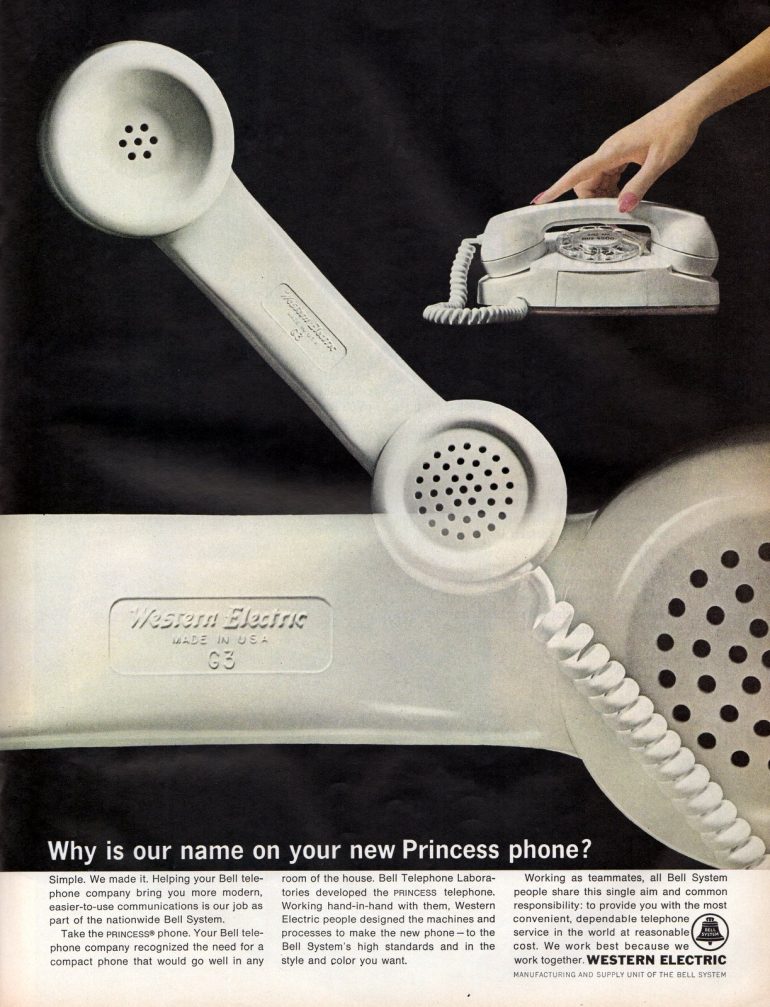 Vintage Princess phones: Remember the colorful telephones with a lit ...