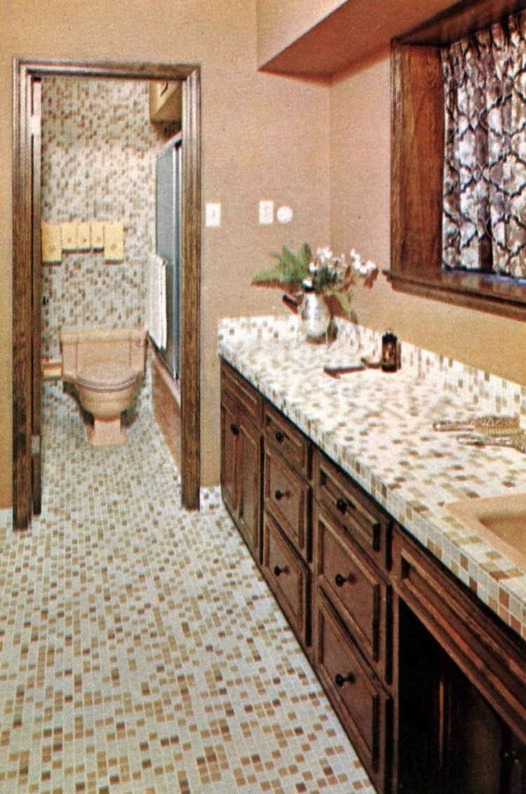 50 vintage 1960s bathroom tile design ideas - Click Americana
