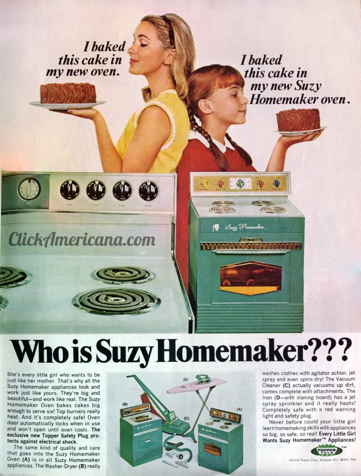 Who Is Suzy Homemaker See The Vintage Toy Sets That Started It All Click Americana