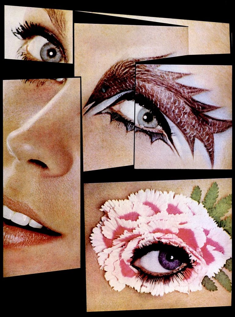 Mod 1960s eye makeup styles took a walk on the wild side - Click Americana