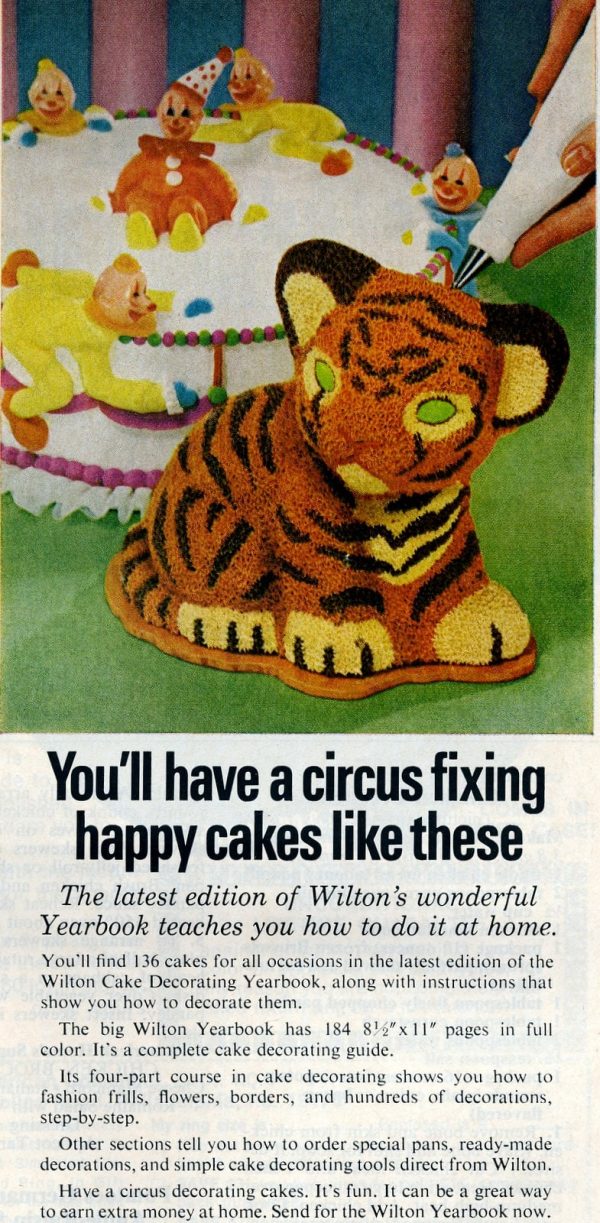 Beautiful vintage Wilton cake decorating ideas & inspiration from the ...