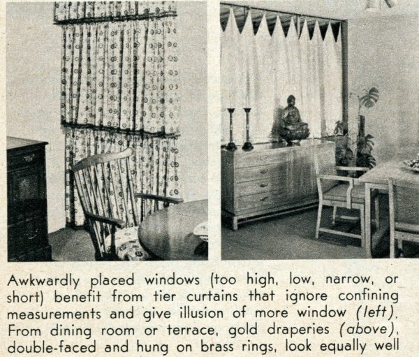 See 40 stylish vintage window coverings from the '50s - Click Americana