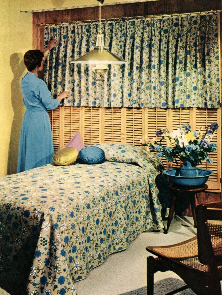 See 40 stylish vintage window coverings from the '50s - Click Americana