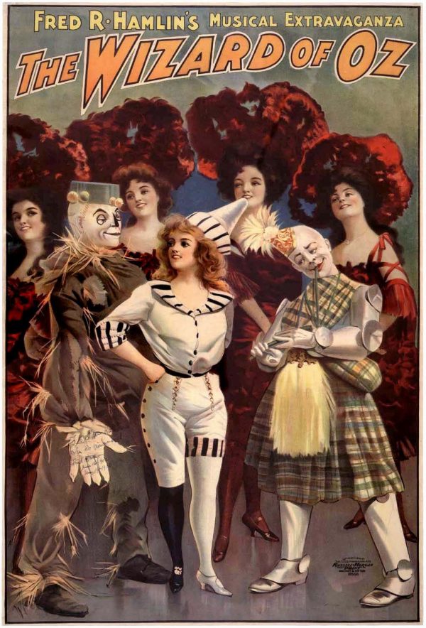 The original Wizard of Oz Broadway musical from 1903 looked like ...