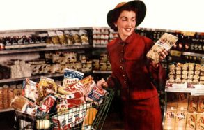 Inside vintage 1950s grocery stores & old-fashioned supermarkets ...
