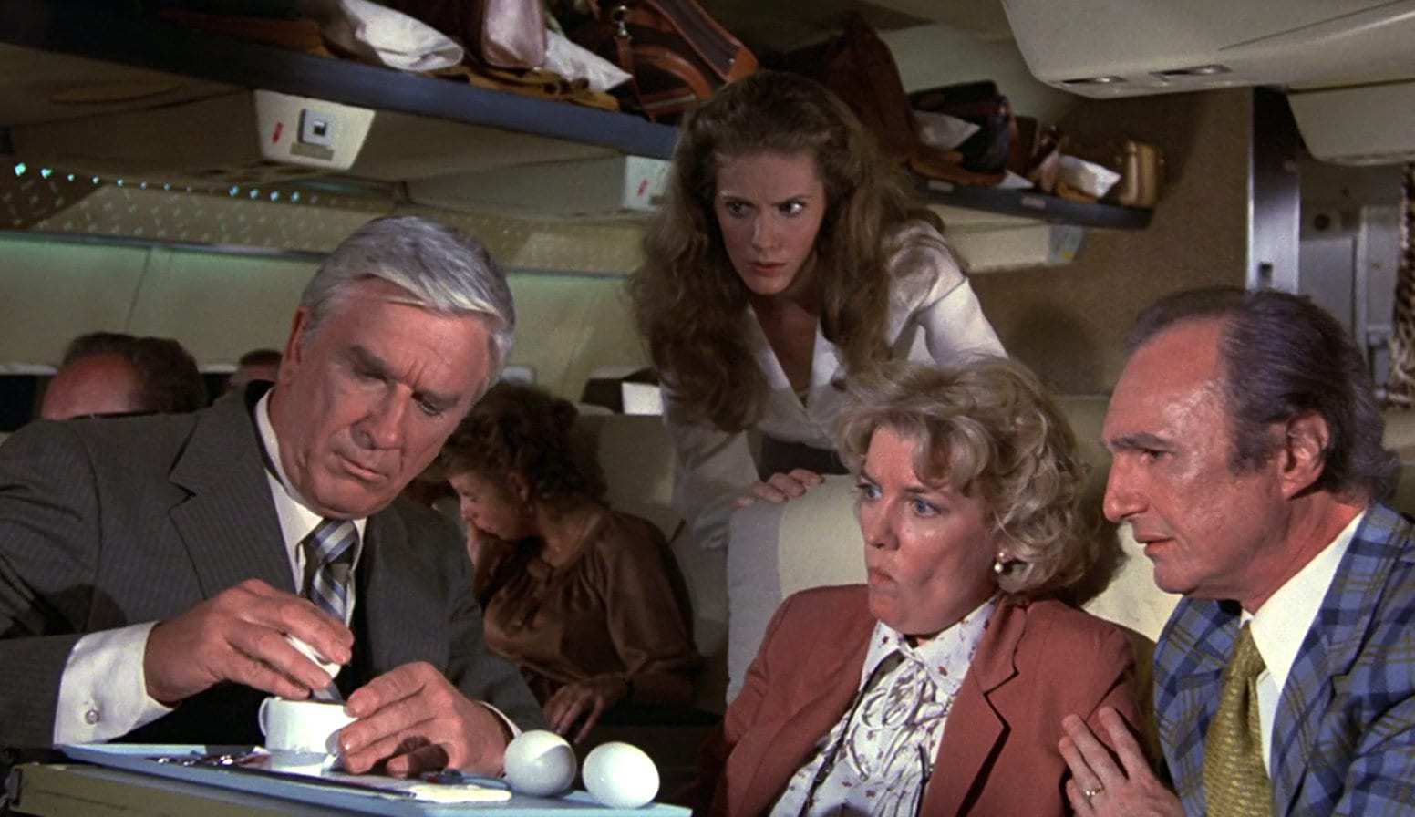 Airplane! A zany spoof on Hollywood disaster movies (1980) - Click ...