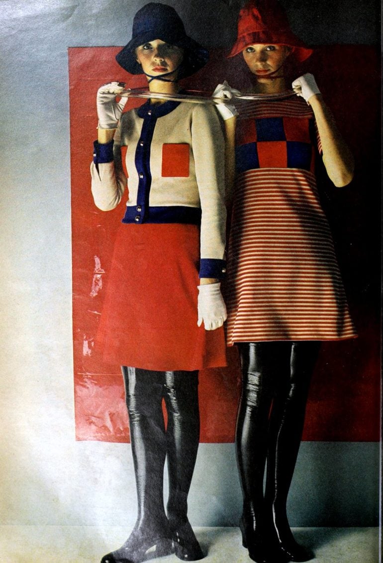 Go-go boots & mod stretch vinyl boots were super trendy women's ...