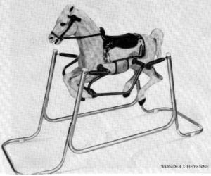 Wonder horses & more vintage ride-on spring rocking horse toys from the ...