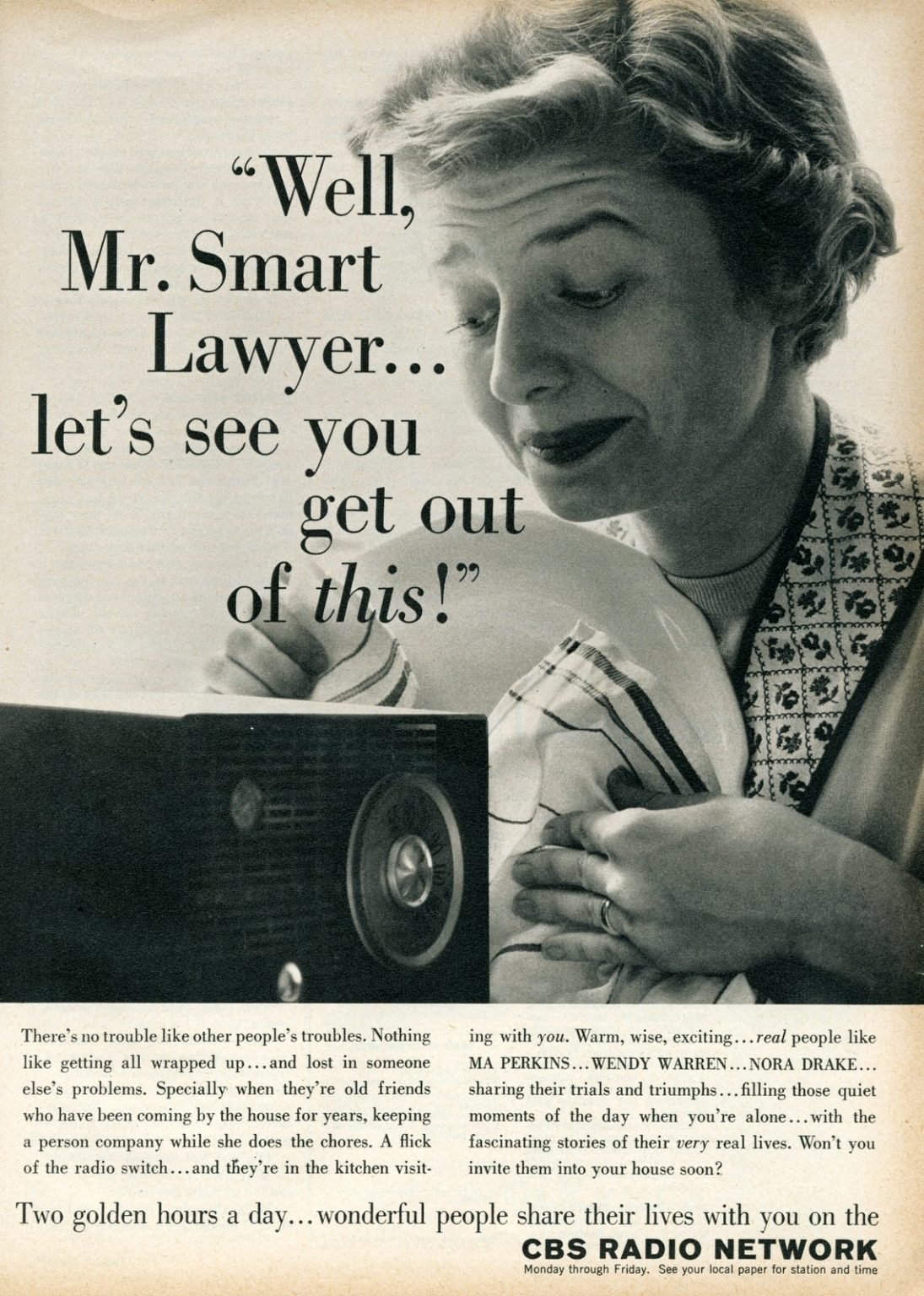 Old CBS Radio shows from the 1950s & 1960s had news, comedy, sports ...