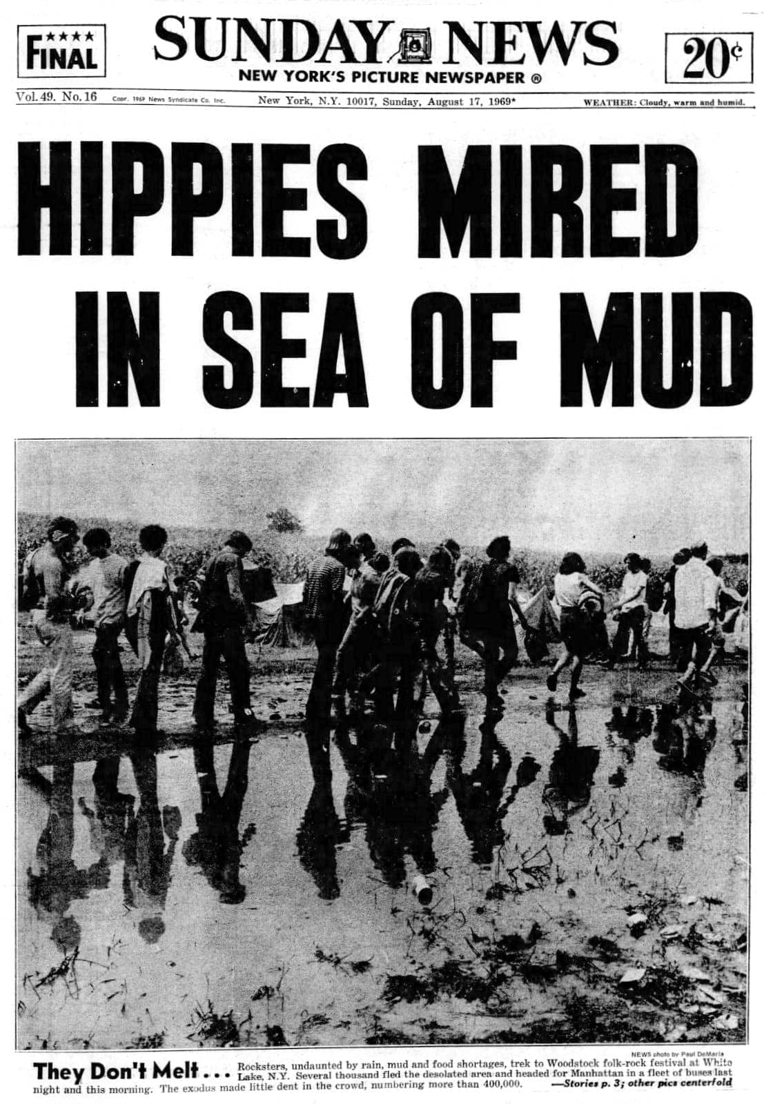 Woodstock: What people said the famous music festival was REALLY like ...