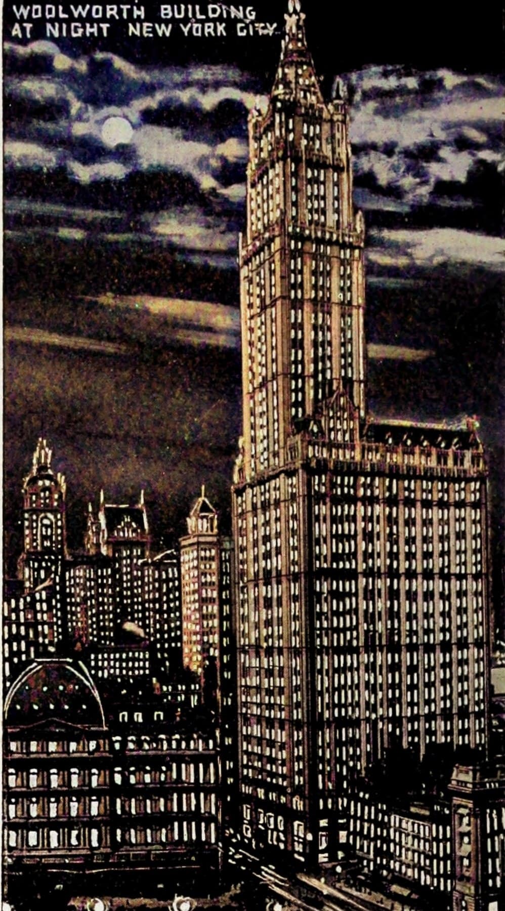 See views of old New York at night, from the early 20th century - Click ...