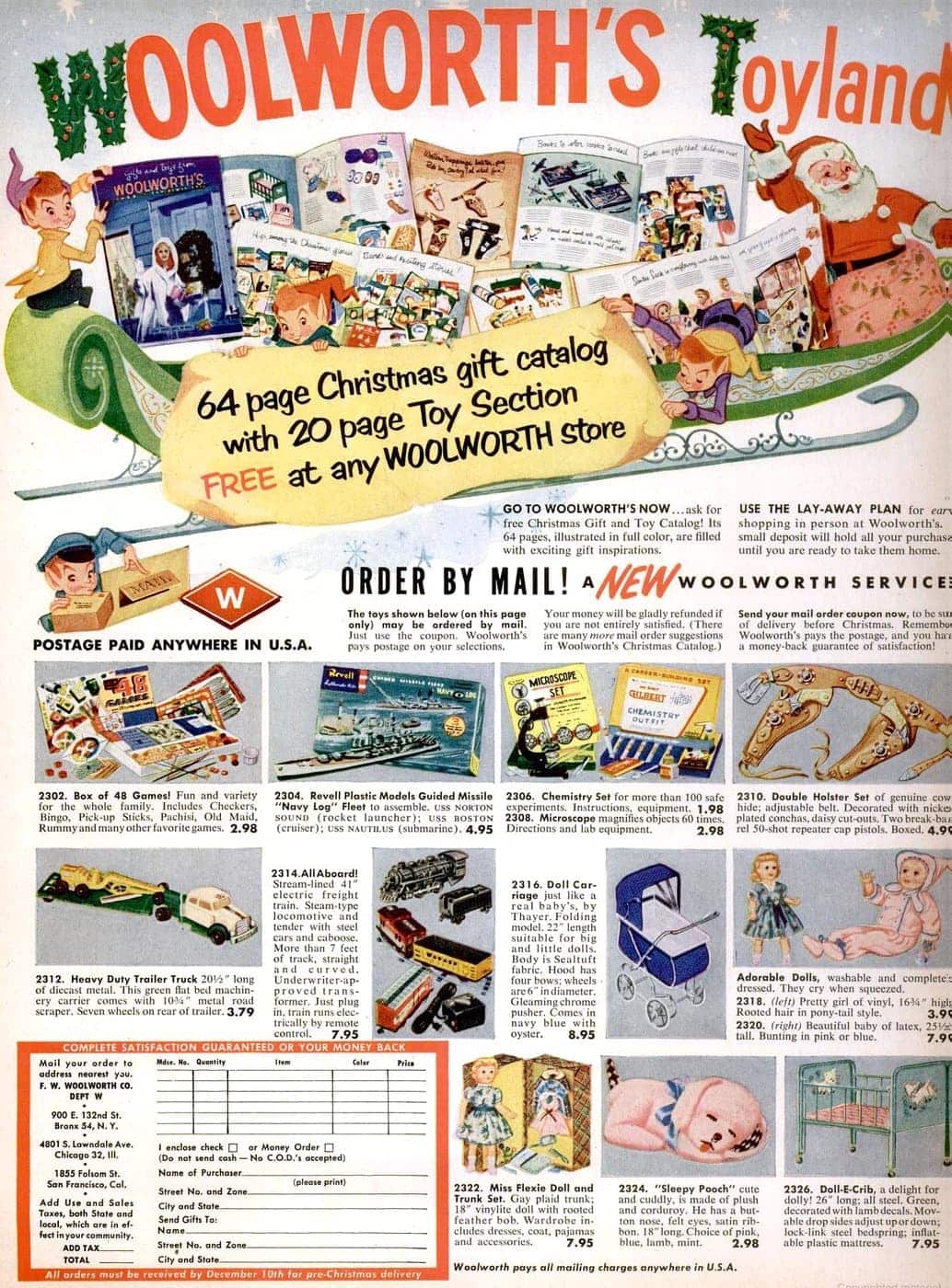 1950s toys at Woolworth's: A wonderland of fun for kids back in the day ...
