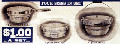 Anyone for radioactive food? You could get it with this X-radium ...