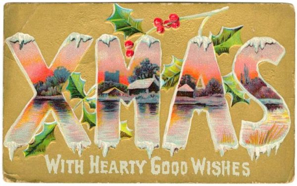 Take a look back at 50 charming antique Christmas cards from 100+ years ...