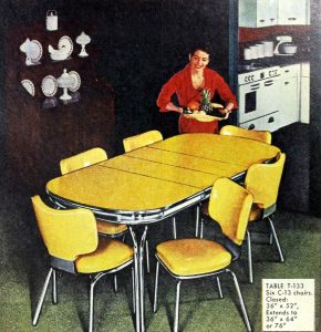 50 compact vintage dining room sets from the 40s & 50s with that ...
