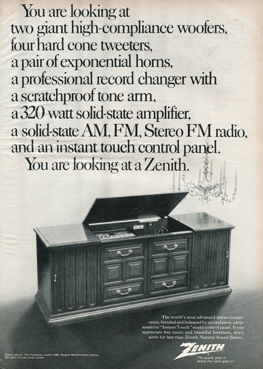 Remember when those huge vintage console stereos were a major trend in ...