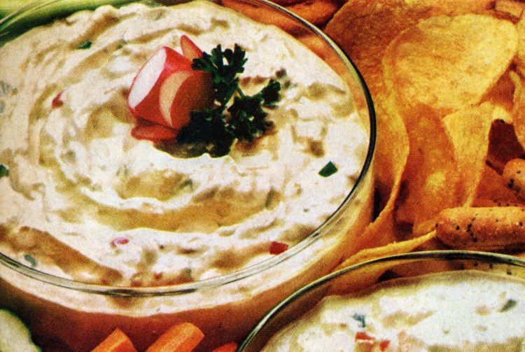 Zesty horseradish dip: Vintage recipe from 1972 - Click Americana