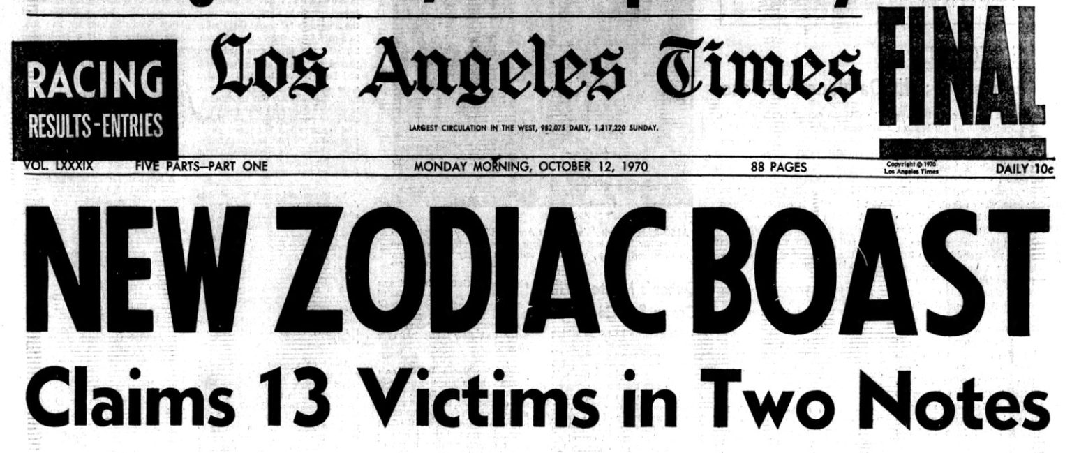 These Zodiac Killer letters & creepy cipher hints have frustrated the ...