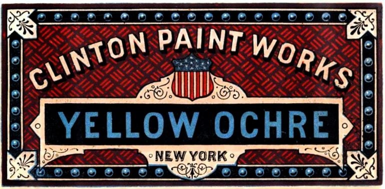 Victorian graphic design: Stylized paint labels (1870s & 1880s) - Click ...