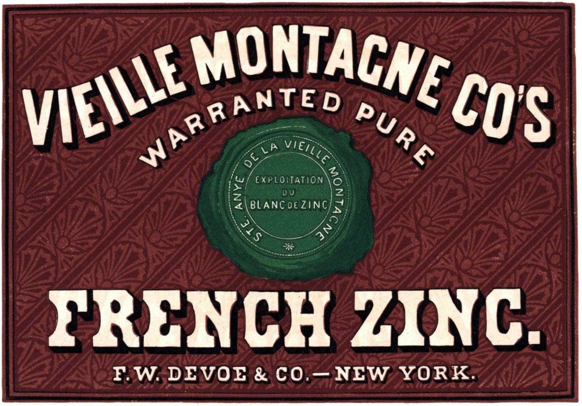 Victorian graphic design: Stylized paint labels (1870s & 1880s) - Click ...