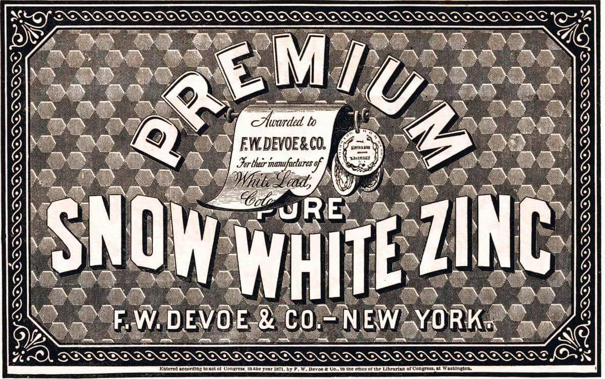 Victorian graphic design: Stylized paint labels (1870s & 1880s) - Click ...