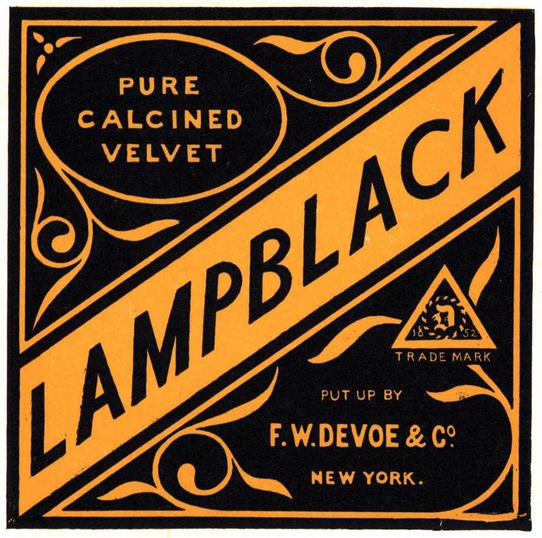 Victorian graphic design: Stylized paint labels (1870s & 1880s) - Click ...